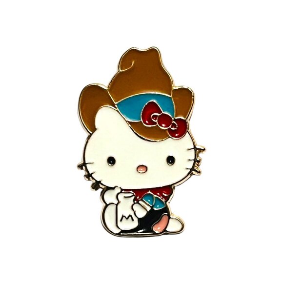 Hello Kitty | Accessories | Hello Kitty Inspired Cowboy Kitty Fan Made ...